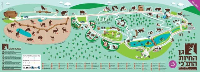 Jerusalem tourist map | Jerusalem Map 360